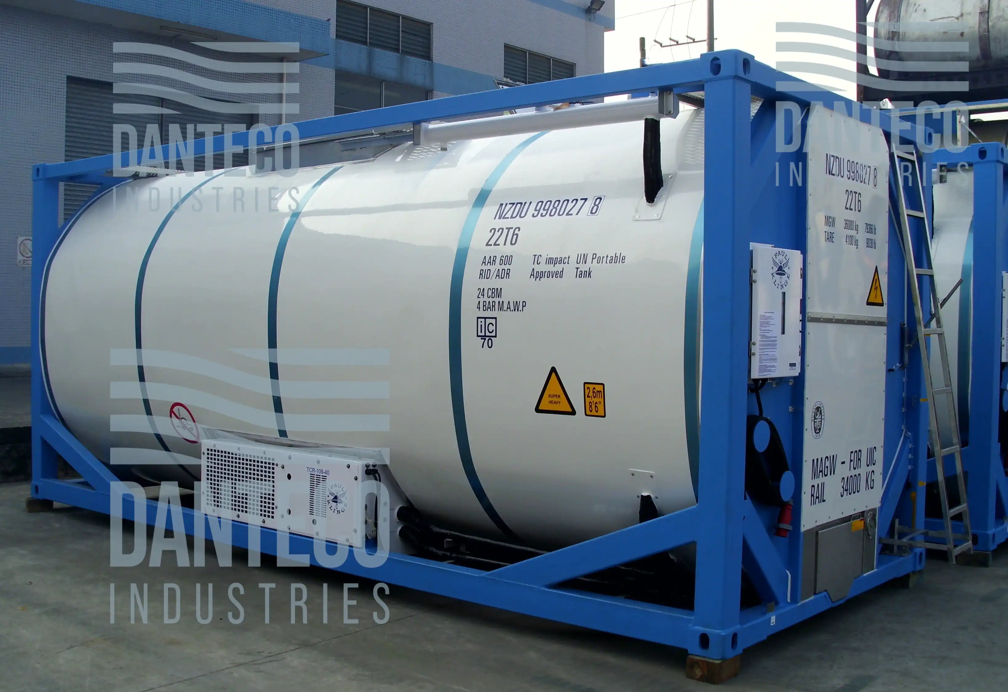 T11 ISO Tank Container New and Used | Danteco ISO Tank