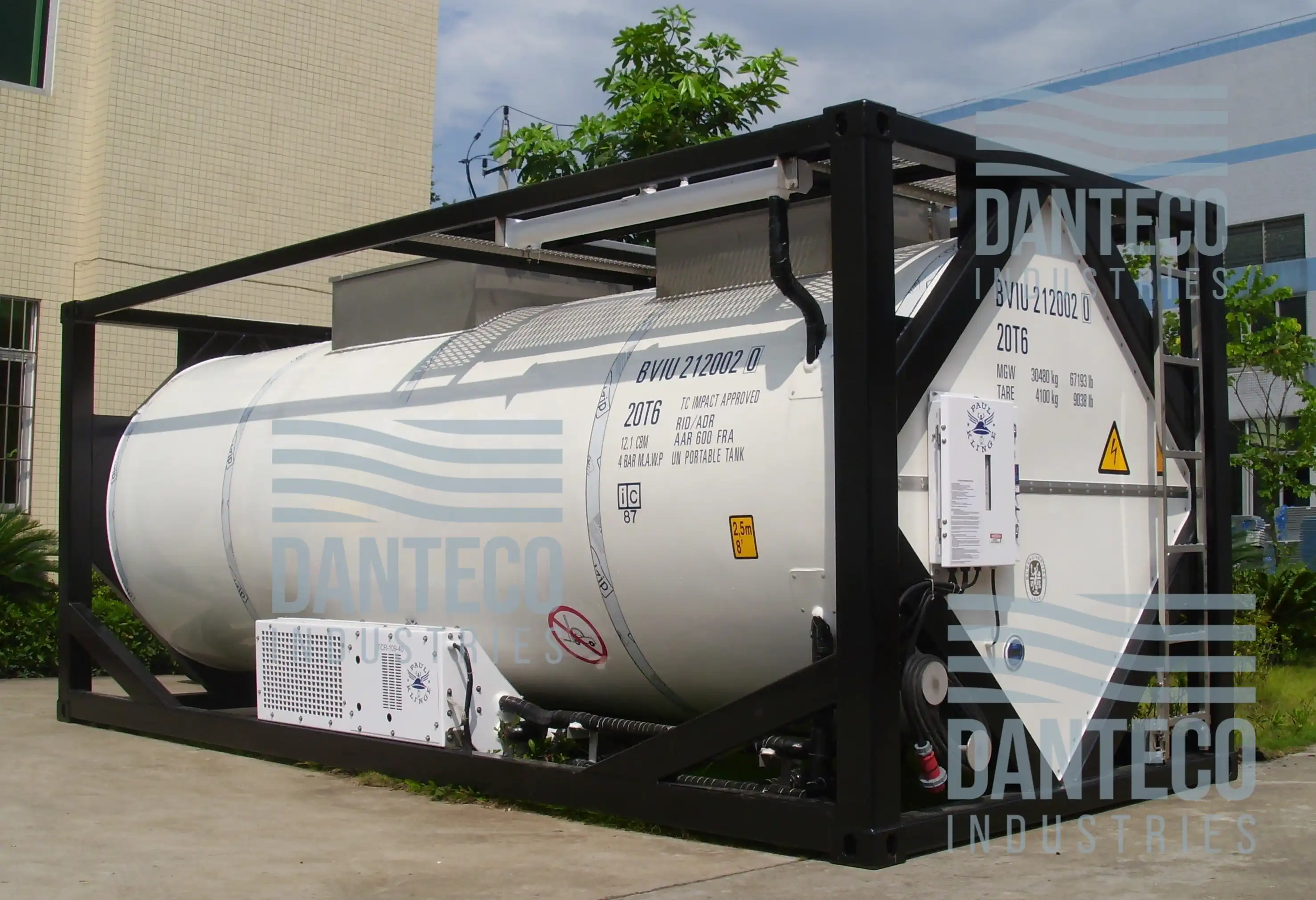 Reefer Tank Container New and Used | Danteco ISO Tank