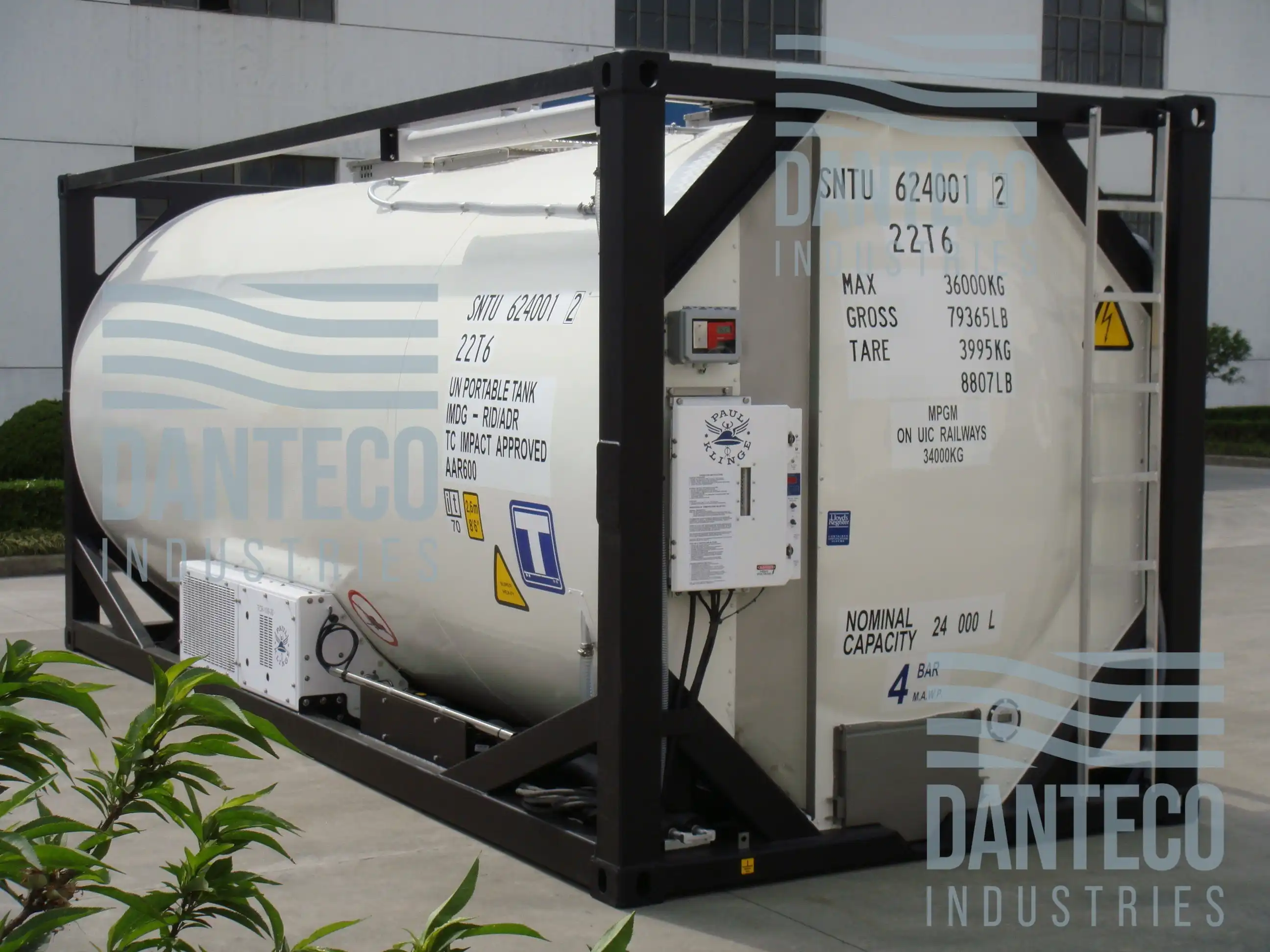 Reefer Tank Container New and Used | Danteco ISO Tank